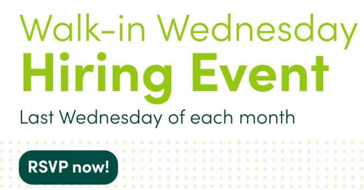 Walk-in Wednesday Events | MercyOne | Locations across Iowa